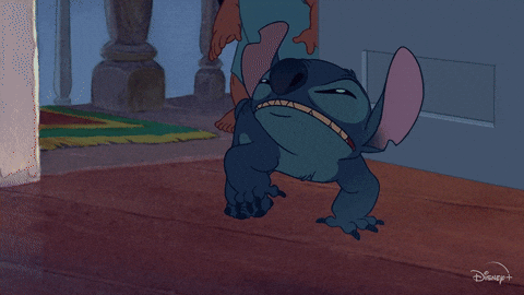Stitch Cute And Fluffy Gif