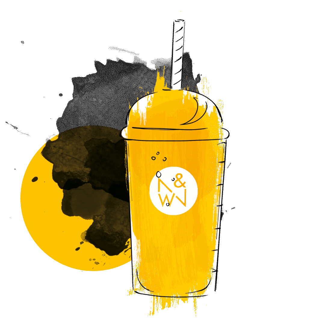 Shake Smoothie Sticker by Weder und Noch for iOS & Android | GIPHY