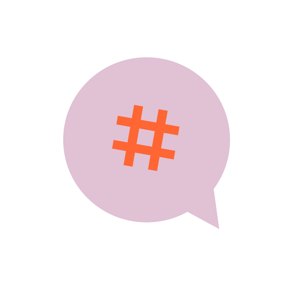 Hashtag Sticker by The Social Brand for iOS & Android | GIPHY