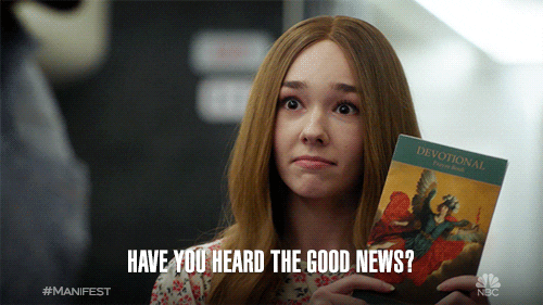 Have-you-heard-the-good-news GIFs - Get the best GIF on GIPHY