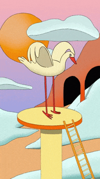 Dancing Goose Animated Gif