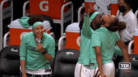 Happy Womens Basketball GIF by WNBA - Find & Share on GIPHY