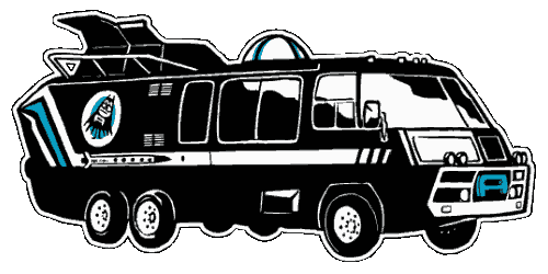 Battle Tram Sticker by The Aquabats! for iOS & Android | GIPHY