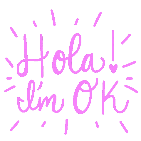 Spanish Hello Sticker by Hola! Mijas Bonitas for iOS & Android | GIPHY