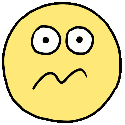 Confused Animated Face