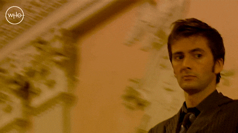 David Tennant Wink Gif