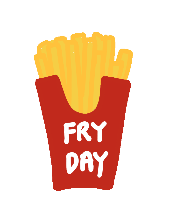 Food Fries Sticker for iOS & Android | GIPHY