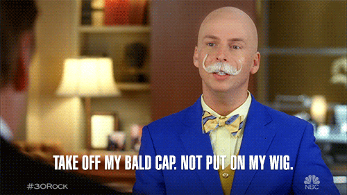 Take Off My Bald Cap GIFs - Get the best GIF on GIPHY