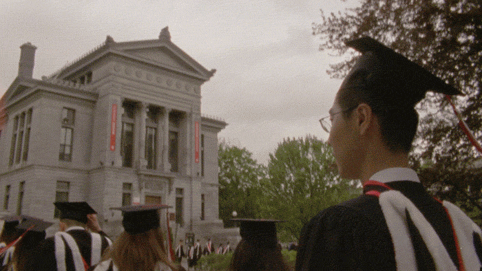 Graduation Convocation GIF by McGill University - Find & Share on GIPHY