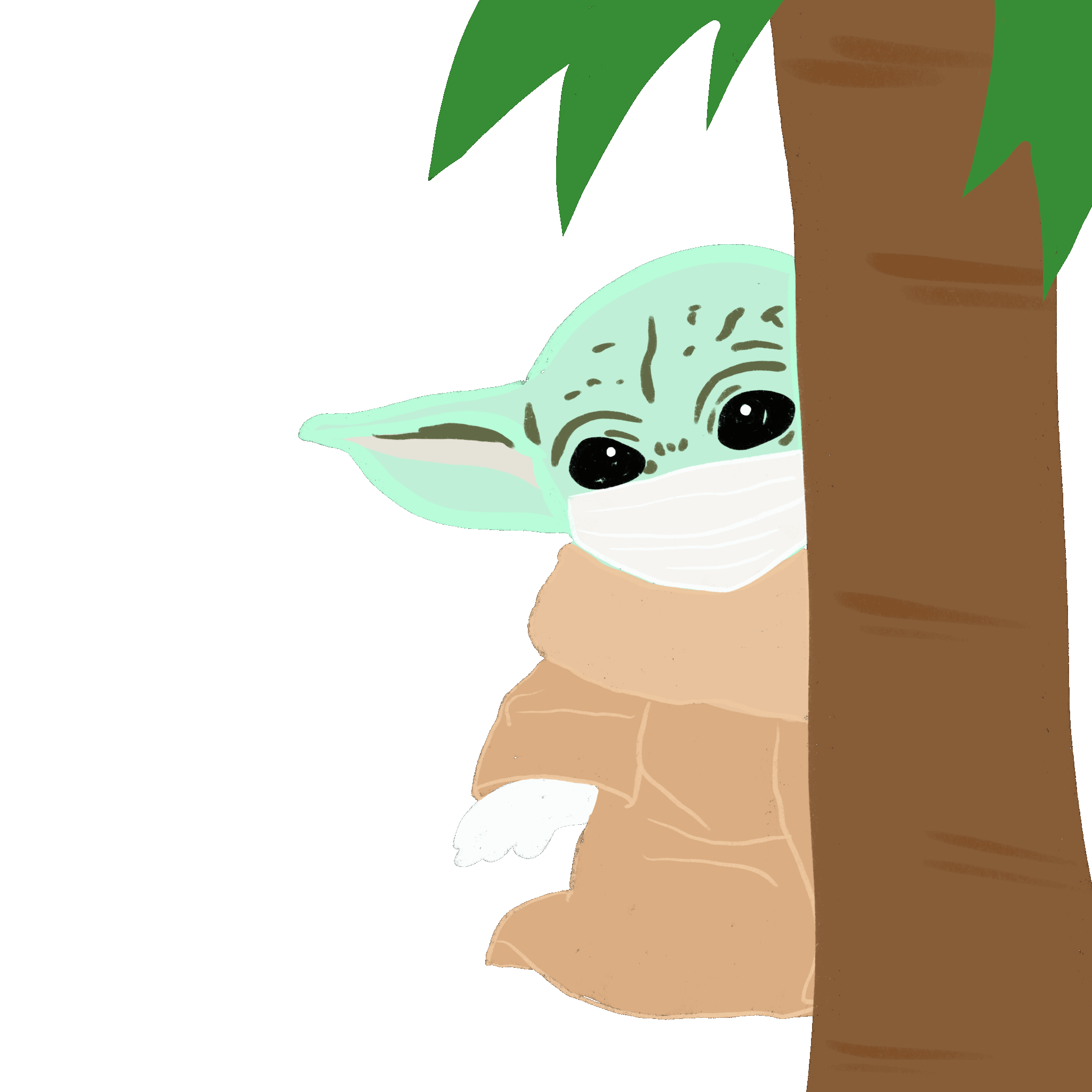 Hide Hiding Sticker by Design Jord for iOS & Android | GIPHY