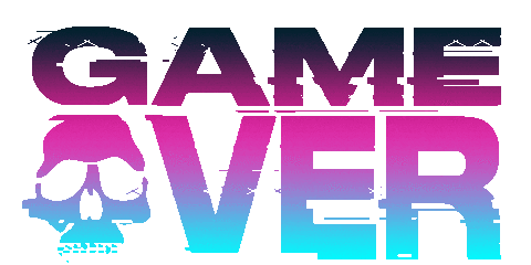 Game Over Sticker by Evilknown for iOS & Android | GIPHY