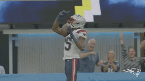 Nelson Agholor Reaction GIF by New England Patriots - Find & Share on GIPHY