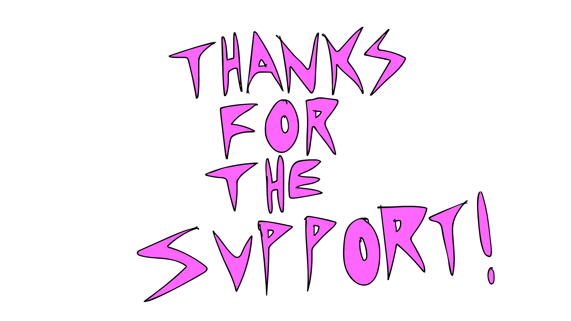 Thanks Support Sticker by deladeso for iOS & Android | GIPHY