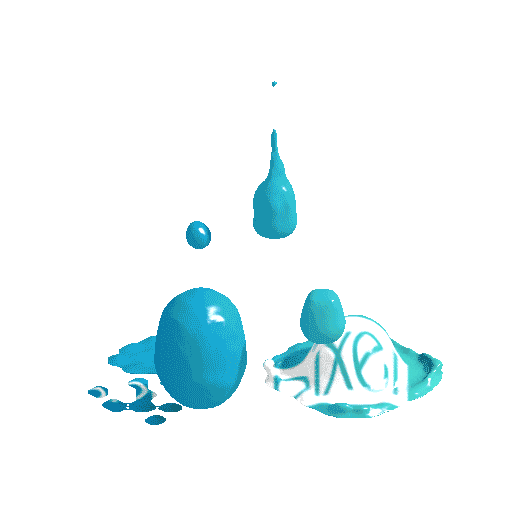 Pixel Splat Sticker by Splashpixel for iOS & Android | GIPHY