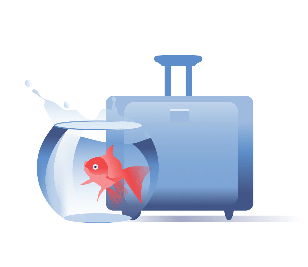 Fish Sticker by GoEuro for iOS & Android | GIPHY