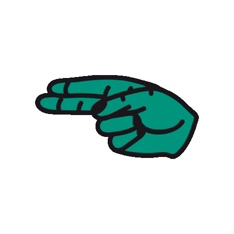 American Sign Language H Sticker by Tim Colmant for iOS & Android | GIPHY