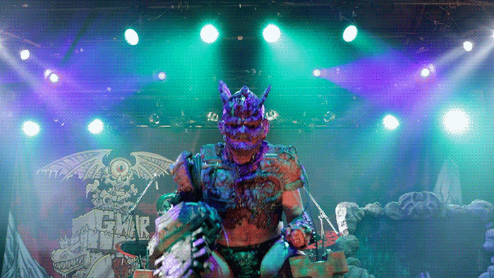Scumdogs Of The Universe Monster GIF by GWAR - Find & Share on GIPHY