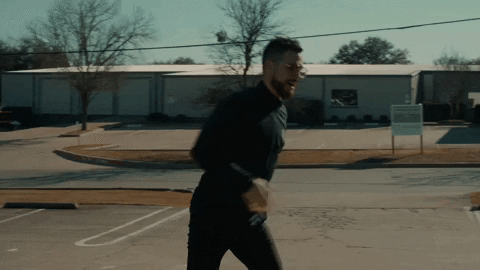 Guy Running Away Gif