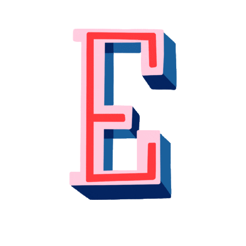 Animated Letter E Gif