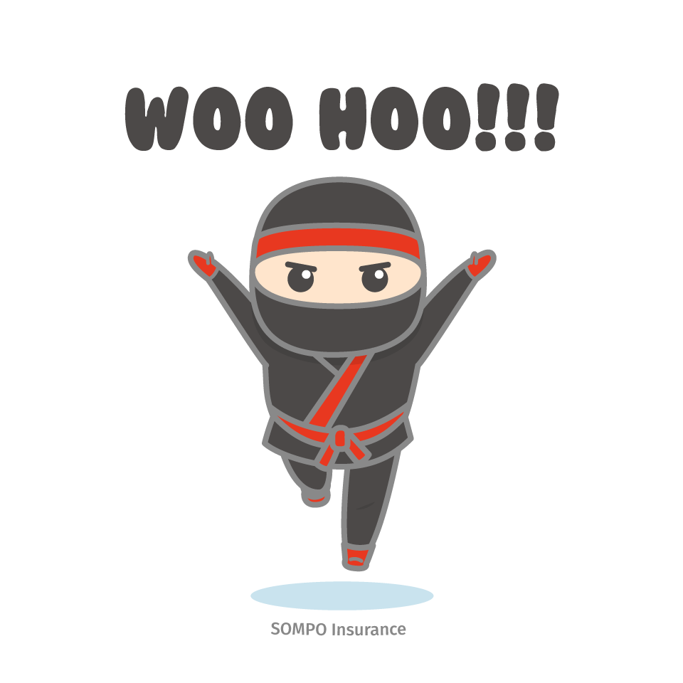 Ninja Jumping Sticker for iOS & Android | GIPHY