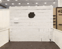 Run Through Wall Gif