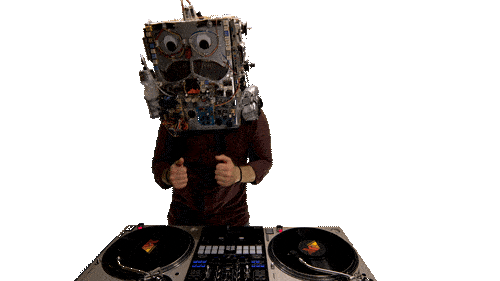 Dj Dancing Sticker by AtomWorth for iOS & Android | GIPHY