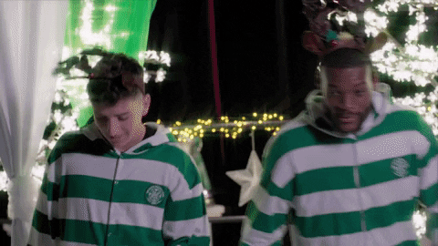 Soccer Christmas GIF by Celtic Football Club - Find & Share on GIPHY