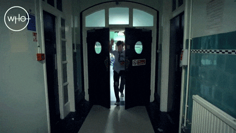 Stagger Matt Smith GIF by Doctor Who - Find & Share on GIPHY