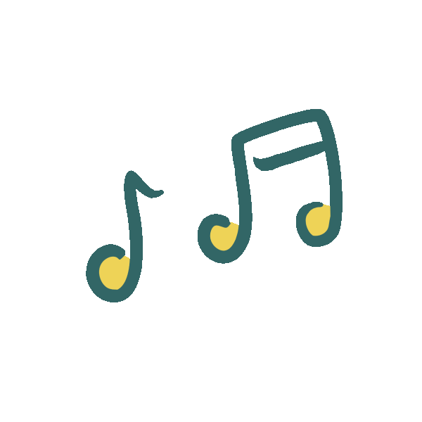 Music Score Notes Sticker by Happy Face for iOS & Android | GIPHY