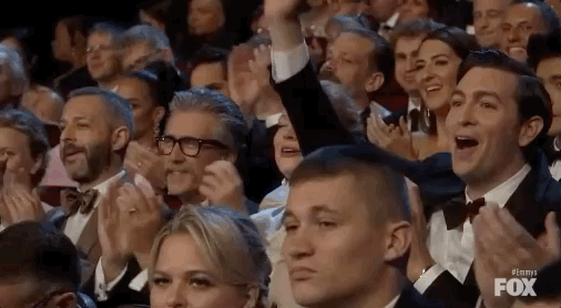Jeremy Strong Clap GIF by Emmys - Find & Share on GIPHY