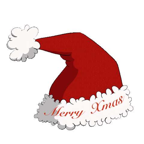 Real Santa Hat Gif