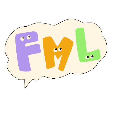 Fml Sticker for iOS & Android | GIPHY