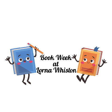 Happy Book Day Sticker by LornaWhiston for iOS & Android | GIPHY