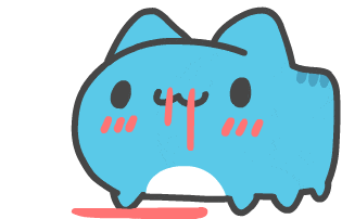 Excited Nosebleed Sticker by Capoo for iOS & Android | GIPHY