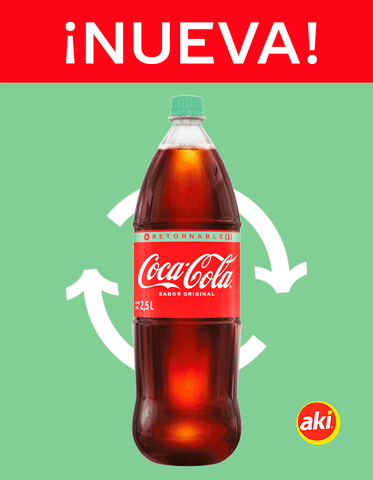 Coca Cola Soda GIF by Súper Akí - Find & Share on GIPHY