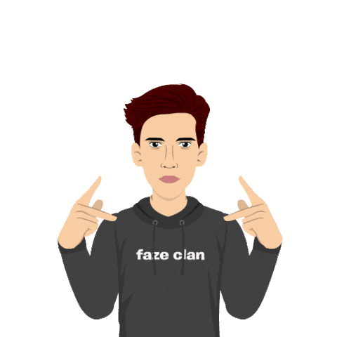 Faze Up Nate Hill Sticker by FaZe Clan for iOS & Android | GIPHY