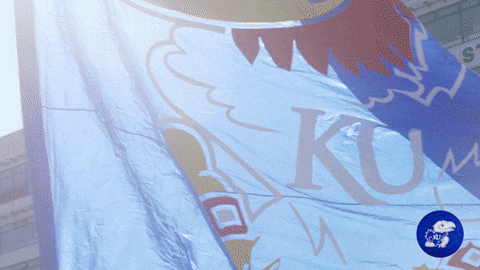 College Football Ku GIF by Kansas Athletics - Find & Share on GIPHY