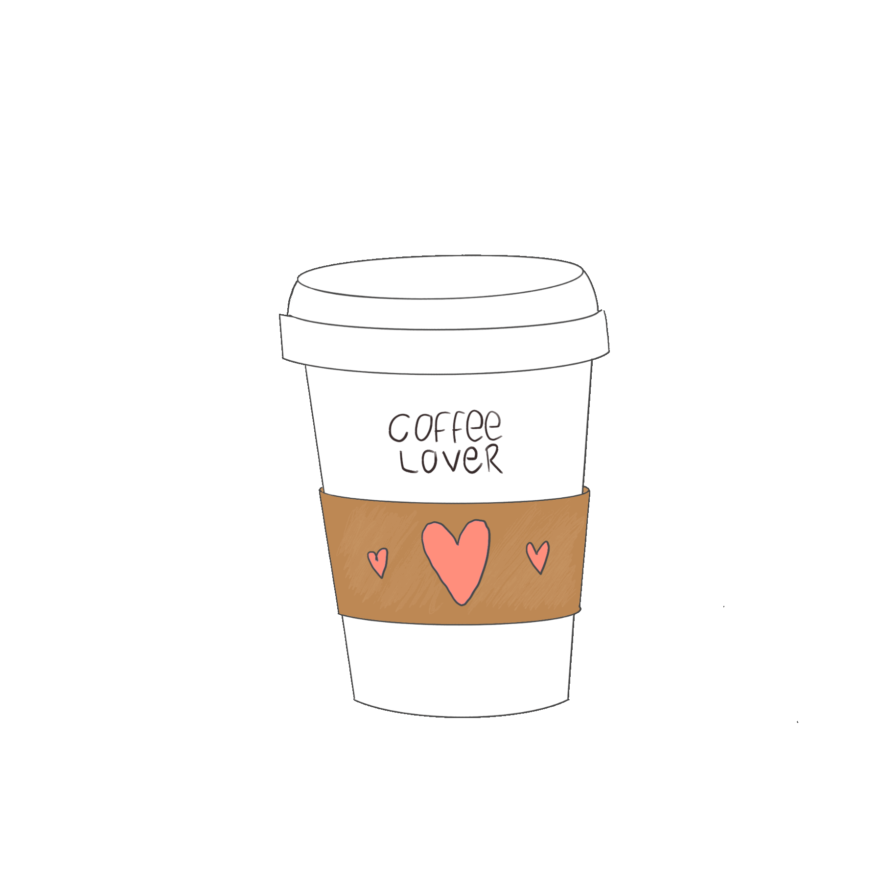 Coffee Love Sticker for iOS & Android | GIPHY