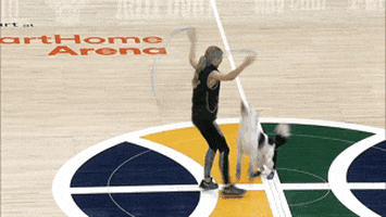 Dog Puppy GIF by NBA - Find & Share on GIPHY