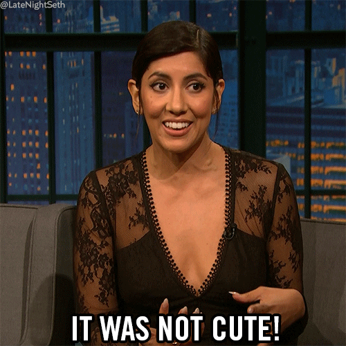 It Was Not Cute GIFs - Get the best GIF on GIPHY