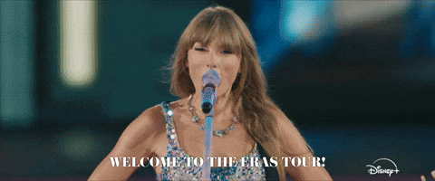Taylor Swift | The Eras Tour concert film GIFs on GIPHY - Be Animated