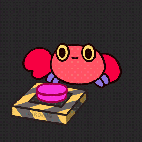 Crabby crab by pikaole | GIPHY