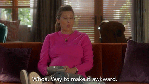 Awkward Comforting Gif