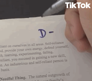 Grading High School GIF by TikTok - Find & Share on GIPHY