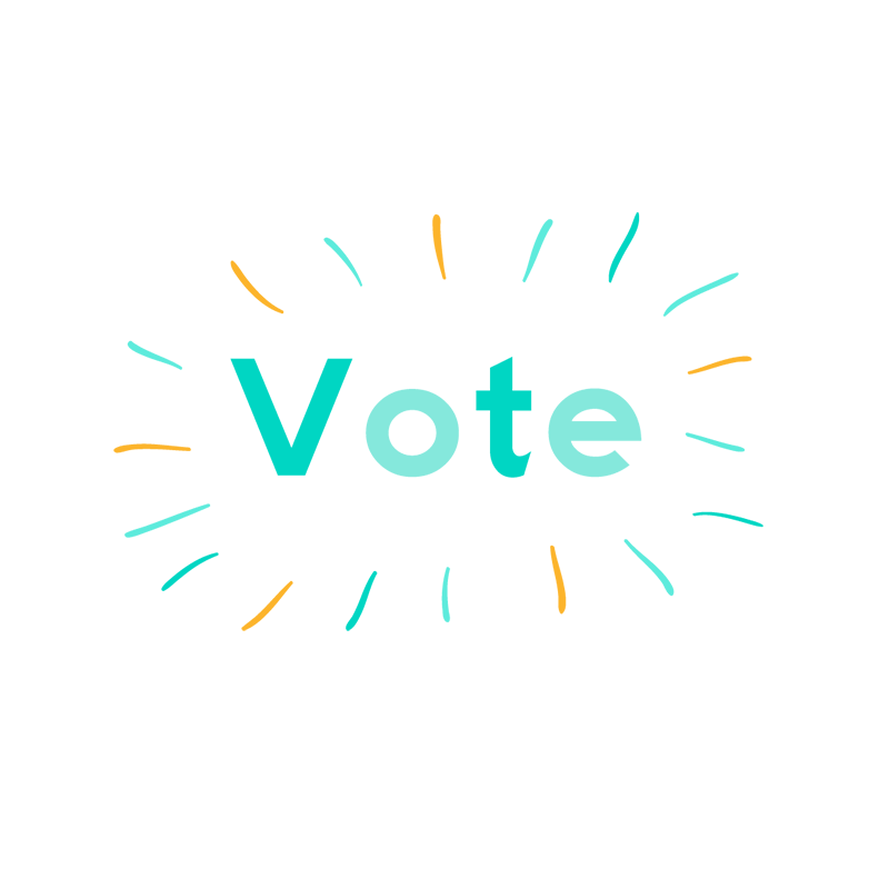 Vote For Me Sticker by Her Campus Media for iOS & Android | GIPHY