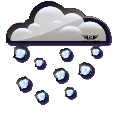 Hail Damage Sticker by GrayDuckDent for iOS & Android | GIPHY