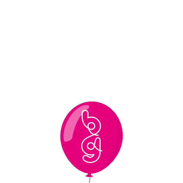 Birthday Girl Pink Sticker by Bubblegum Balloons for iOS & Android | GIPHY