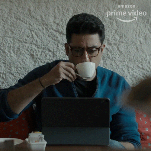 Sipping Coffee Time GIF by primevideoin - Find & Share on GIPHY