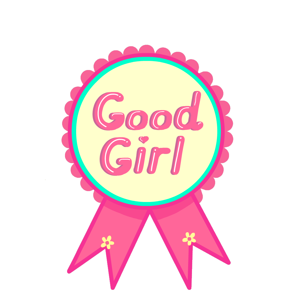 Good Girl Sticker by Enryv for iOS & Android | GIPHY