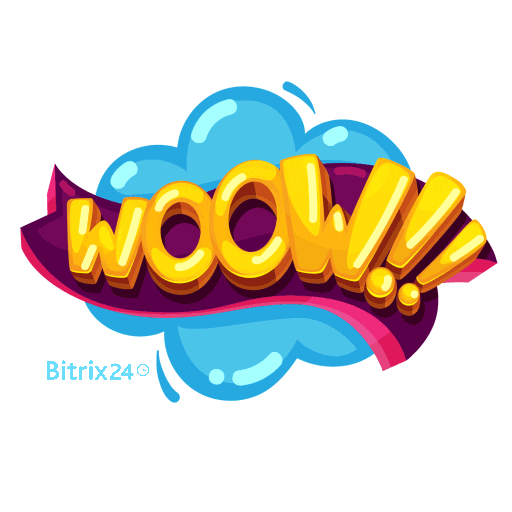 Wow Sticker by Bitrix24 for iOS & Android | GIPHY